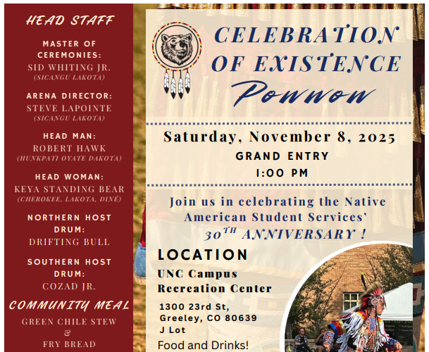 Celebration of Existence Pow Wow – UNC Native American Student Services 2025 – Pow Wow Calendar